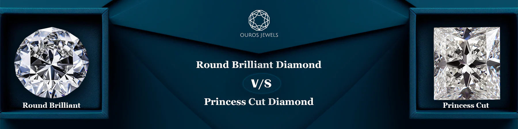Round Brilliant Vs. Princess Cut Diamond - 6 Differences To Know ...