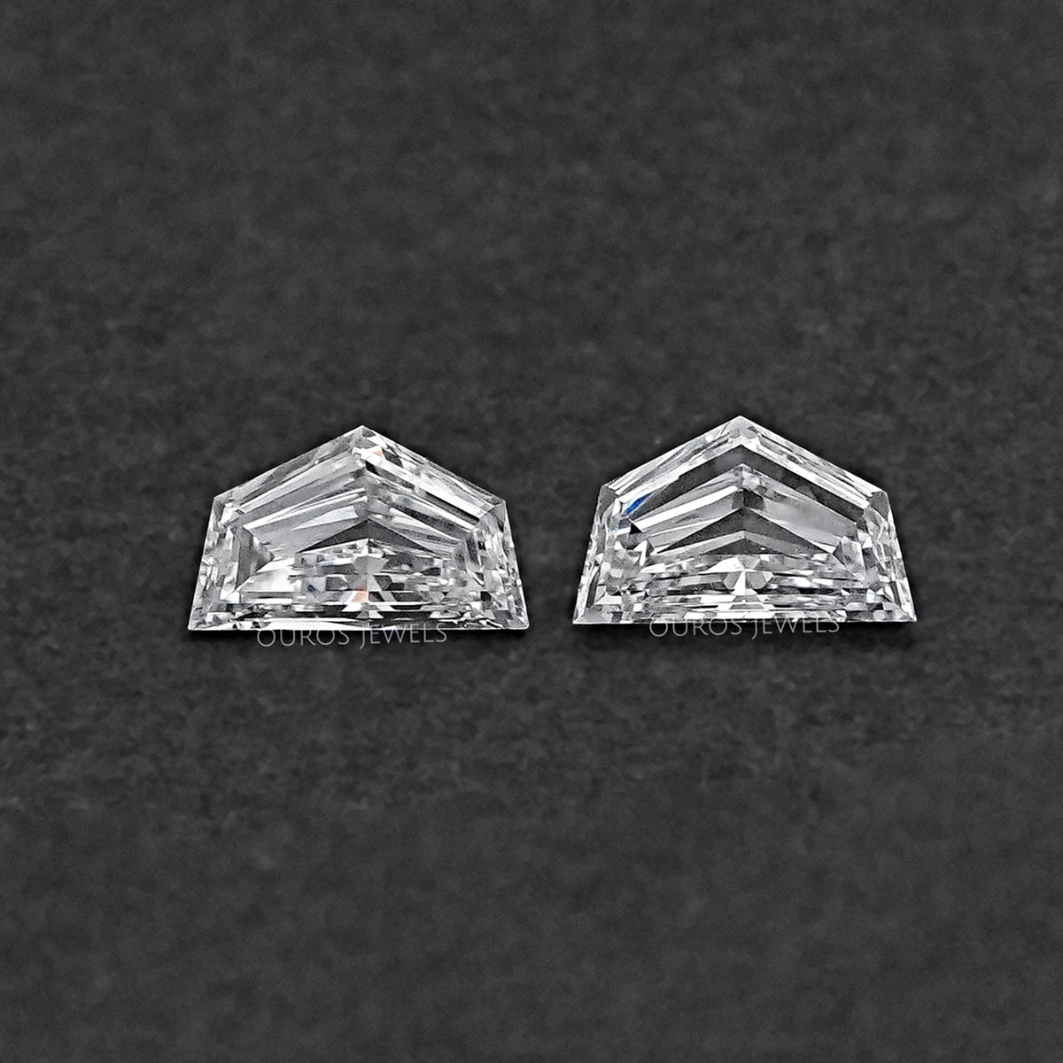 Epaulette Diamond In Matching Pair — Ouros Jewels
