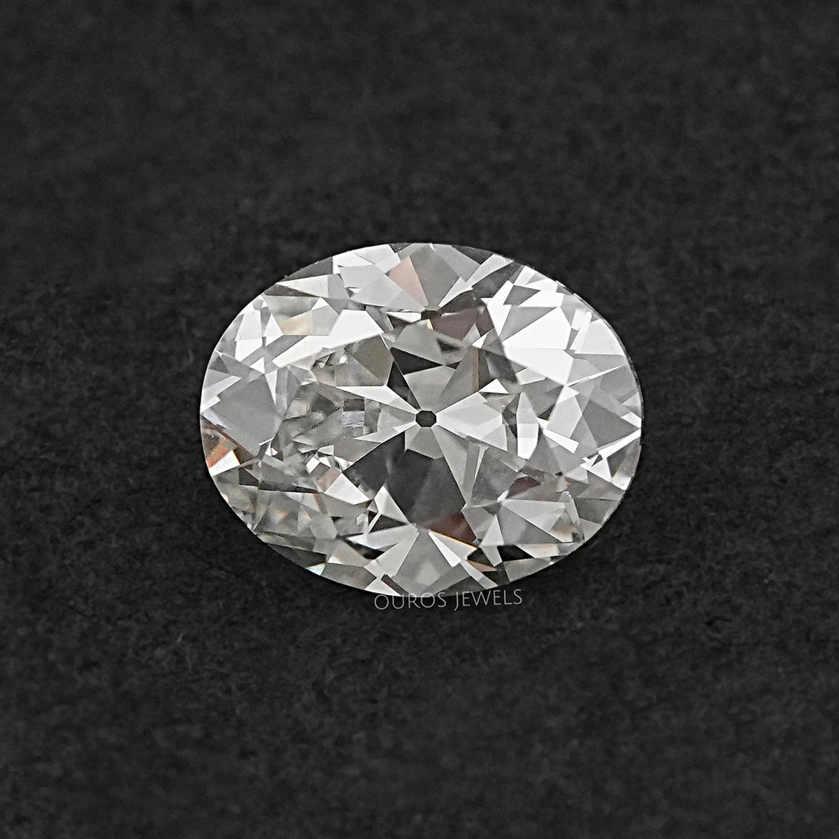 Old Mine Cut Lab Grown Diamond — Ouros Jewels